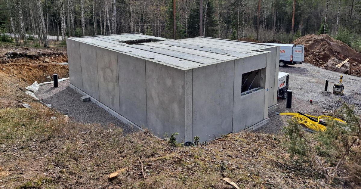 Perustavan kellariperustukset toteutetaan betonielementeillä – asennus ...